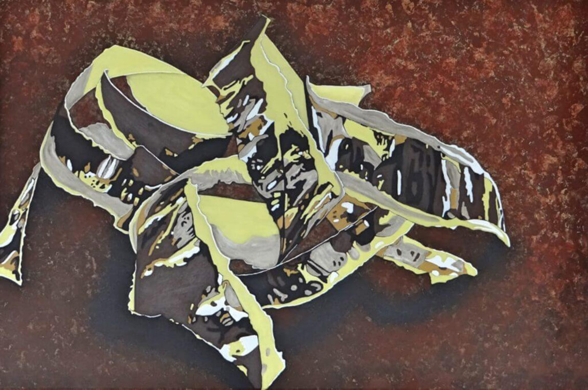 Torn - Ash painting ⋆ Art-Memorials.com